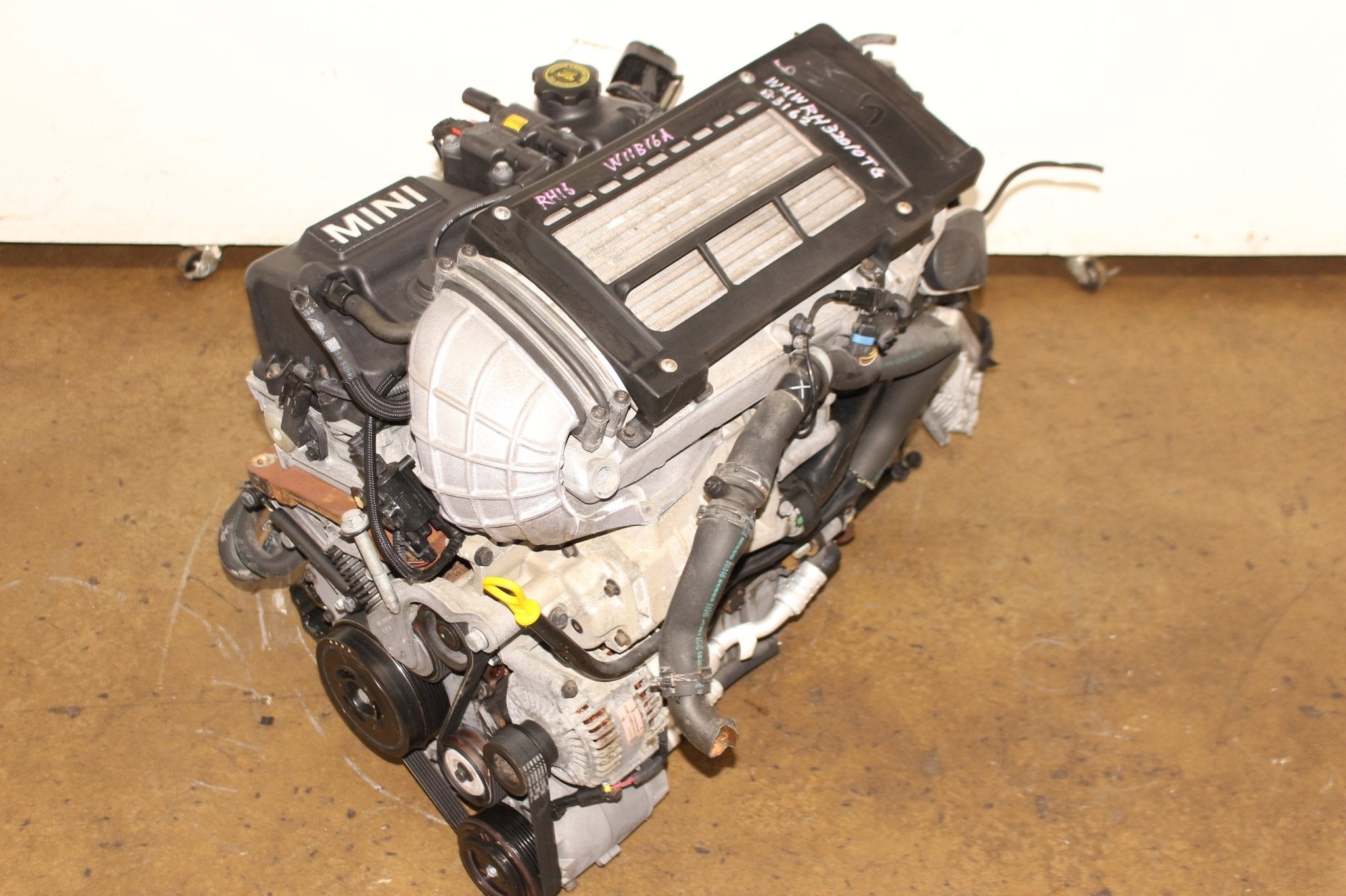 2002 2003 2004 2005 2006 Mini Cooper S Engine 1.6L SOHC Supercharged M ...