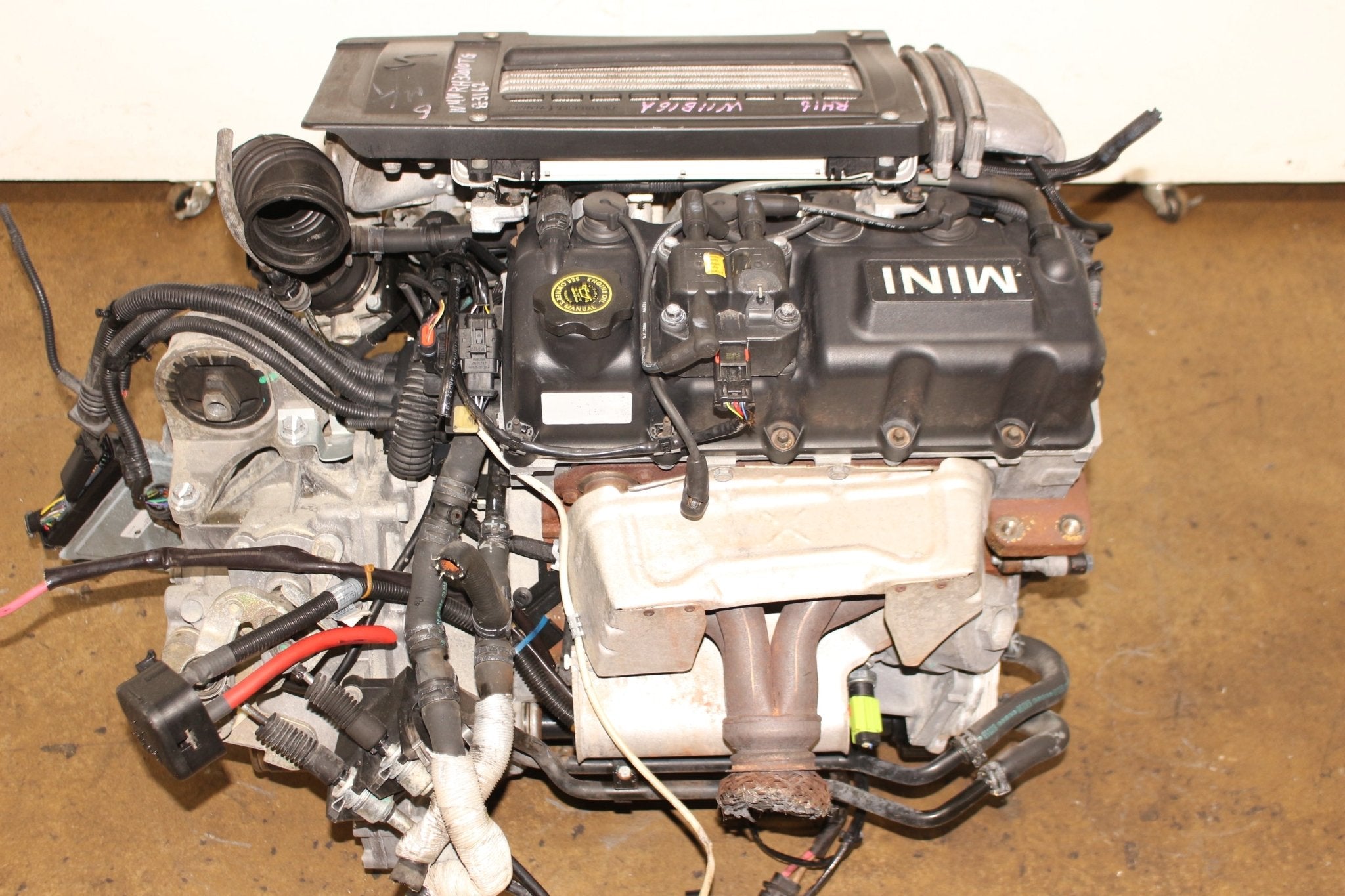 2002 2003 2004 2005 2006 Mini Cooper S Engine 1.6L SOHC Supercharged M ...